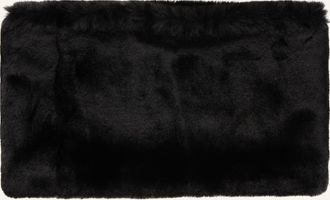 Frankie Shop Loop-Schal Ginevra Aus Kunstfell schwarz