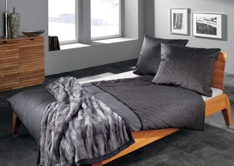 Bugatti Bugatti 5493/800 Schweizer Satinbettwäsche 155 x 220 cm grau