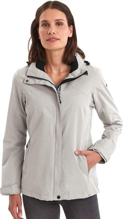 Killtec Damen Funktionsjacke mit abzippbarer Kapuze Inkele, hellbeige, 40, 24073-000