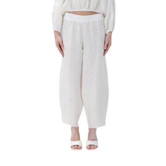 Liviana Conti Wei&szlig;e Hose - - Trousers - Damen - Wei&szlig; - S