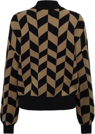 Only Stehkragenpullover ONLEnya (1-tlg) Plain/ohne Details