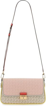 Michael Michael Kors Womens Bag With Logo Multicolour Pvc Shoulder