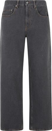 Golden Goose Homme, Jeans, Gris, Taille: W30 Journey Ms Morgan Wide Pant