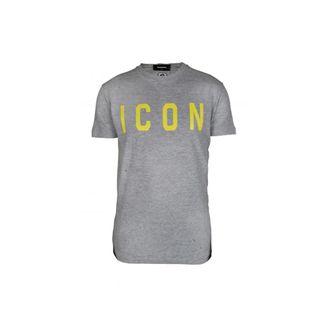 Dsquared2 Baumwolle - - Tops - Herren - Grau - S