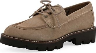 White Mountain White Mountain Mocassins &agrave; lacets Gino pour femme, Daim Beachwood, 38.5 EU Large