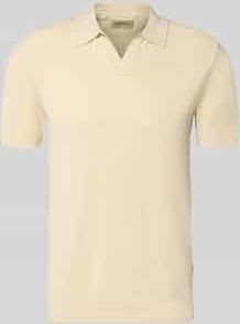 Blend Regular Fit Poloshirt in Strick-Optik Modell Bray