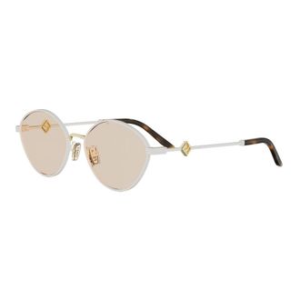 Fendi FF Diamonds Sonnenbrille - - Accessories - Damen - Wei&szlig; - 55 MM