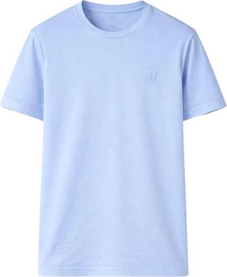 Dondup Homme, Tops, Bleu, Taille: XL T-Shirt Girocollo Regular