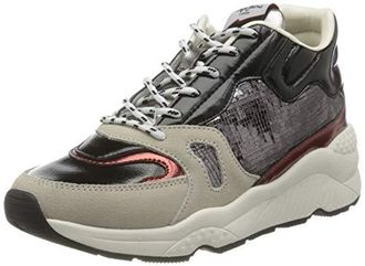 Pepe Jeans London Femme Harlow Space Basket, 933grey Marl, 39 EU