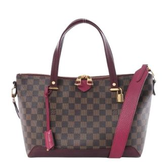 Louis Vuitton Sac &agrave; main Hyde Park Pre-owned - Femme - Pre-owned - Violet - Taille: ONE Size