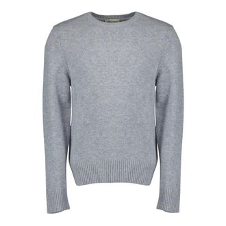 Officine G&eacute;n&eacute;rale Mycrew Rundhals-Pullover - - Knitwear - Herren - Grau - M
