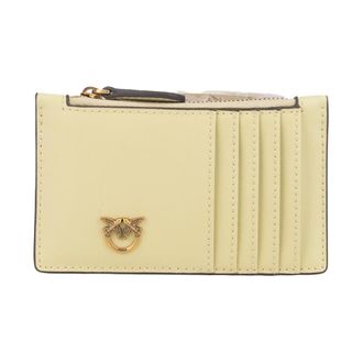 Pinko Pinko, Femme, Accessoires, Beige, Taille: ONE Size Porte-cartes Airone