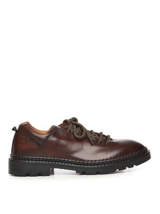 Alexander Hotto Chaussures &Agrave; Lacets - Marron