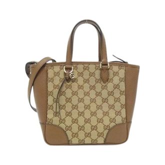 Gucci Pre-owned GG Canvas Leder Schultertasche - - Pre-owned - Damen - Beige - ONE SIZE