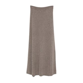 Lisa Yang Dolly Skirt - - Skirts - Damen - Braun - XS