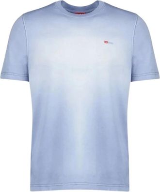 Diesel Homme, Tops, Bleu, Taille: S T-shirt Coupe Standard