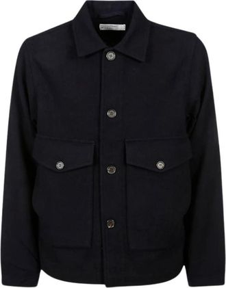 Universal Works Homme, Vestes, Bleu, Taille: XL Watchman II Jacket