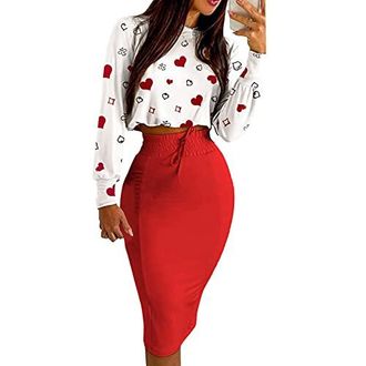 Generic Ensemble de salon 2 pi&egrave;ces pour femme - Tenues d&eacute;t&eacute; sans manches &agrave; col carr&eacute; - Pantalon court &agrave; jambe large - Tenues de vacances - Ensemble de surv&ecirc;te