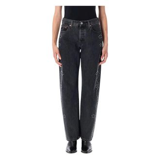 Levi's 501 90S Bejeweled - - Jeans - Damen - Schwarzk - W32