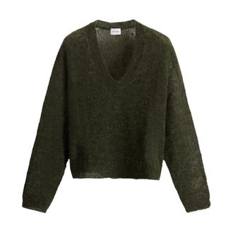 Scaglione Damen, Strickwaren, Gr&uuml;n, SGr&ouml;&szlig;e