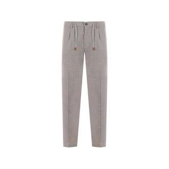 Eleventy Homme, Pantalons, Gris, Taille: W34 Erica Straight Pantalons