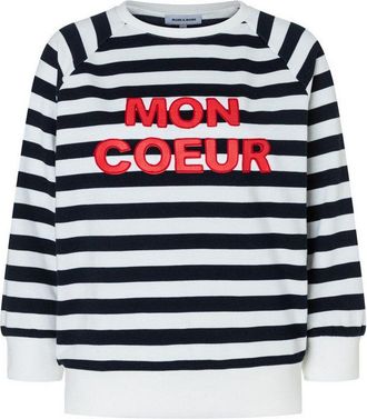More & More Sweatshirt sportives 3/4 Arm Sweatshirt, gestreift