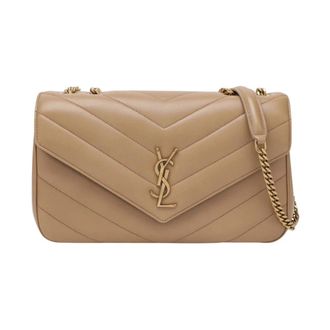 Saint Laurent Loulou Medium Bag - - Bags - Damen - Beige - ONE SIZE