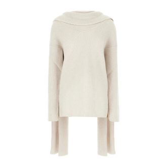 Niccol&ograve; Pasqualetti Niccol&ograve; Pasqualetti, Damen, Strickwaren, Beige, SGr&ouml;&szlig;e