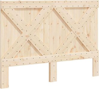 vidaXL Kopfteil 140x104 cm Massivholz Kiefer Vidaxl
