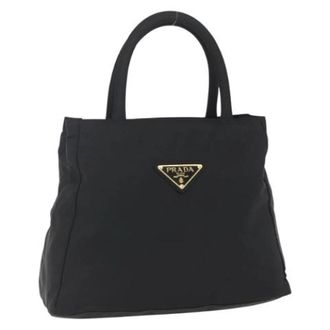 Prada Pre-owned Nylon Handbag - - Pre-owned - Damen - Schwarzk - ONE SIZE