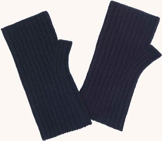 Kujten Mitaines cachemire côtes plates - Mitaines Nok