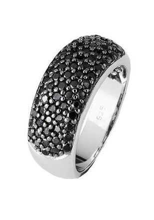 Burgmeister JHE1039-18 - Bague Femme - Argent 925/1000 - T 58 (18.5)