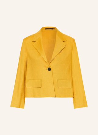Windsor Windsor. Blazer Mit Leinen gelb