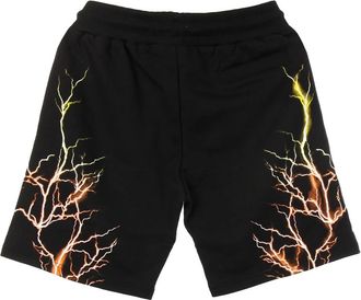 Phobia Archive Homme, Sport, Noir, Taille: XL Lightning Shorts