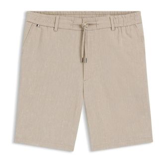 HUGO BOSS Kane Oxford Shorts - - Shorts - Herren - Beige - W38