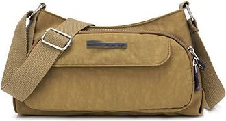 GFM Petit sac &agrave; bandouli&egrave;re en nylon (NCB-4), S3-hlkek-marron, Small