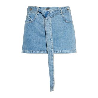 The Attico Denim Skirt - - Skirts - Damen - Blau - 2XS