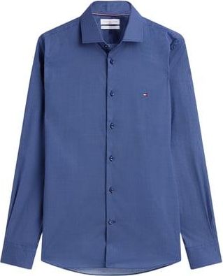 Tommy Hilfiger Chemise droite &agrave; motifs en coton