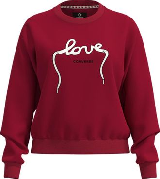 Converse Sweatshirt LOVE LACES CREW f&uuml;r Erwachsene, sportlicher Stil, f&uuml;r Sportmode und Streetwear