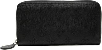 Louis Vuitton Portefeuille long pr&eacute;-poss&eacute;d&eacute; Monogram (bi-pli) - Femme - Pre-owned - Noir - Taille: ONE Size