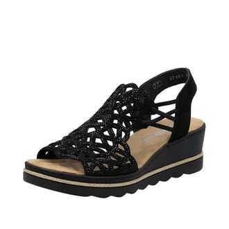 Rieker Damen, Schuhe, Schwarzk, 41 EUGr&ouml;&szlig;e