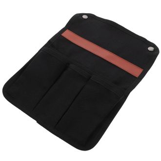 BESPORTBLE Healeved Tragbare Outdoor Armlehnentasche aus Schwarzem Polyester Multifunktionale H&auml;ngende Sesseltasche f&uuml;r Campingst&uuml;hle Kompakte Aufbewahrungstasch