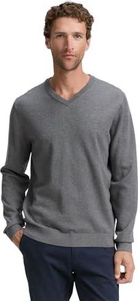 Tom Tailor 1039811 Pull-Over Homme, 38679 - Classic Dark Grey Melange, M