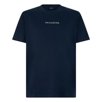 Paul & Shark Homme, Tops, Bleu, Taille: XS T-shirt col rond