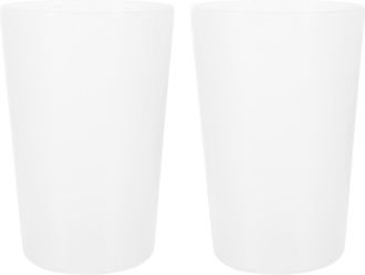 Hemobllo FOYTOKI 10 St&uuml;ck Pack Zahnb&uuml;rstenbecher aus Wiederverwendbarem Kunststoff Transparent Mittelgro&szlig; Trink und Mundsp&uuml;lbecher f&uuml;r Badezimmer und Reisen