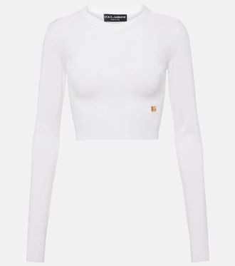 Dolce & Gabbana Pull en soie mélangée