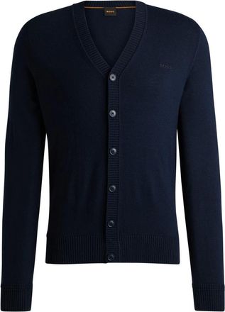 Boss Orange by Hugo Boss Herren, Strickwaren, Blau, SGröße