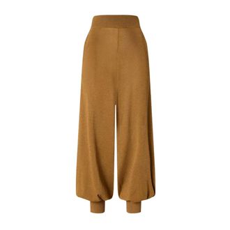 Pinko Pinko, Femme, Pantalons, Brun, Taille: 38 FR Wide Pantalons