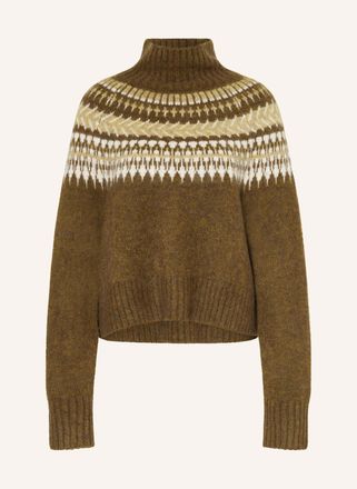 Barbour Pullover Lorrie Mit Alpaka gruen