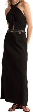 mare di latte Femme, Robes, Noir, Taille: 36 FR Alixia Maxi Dress
